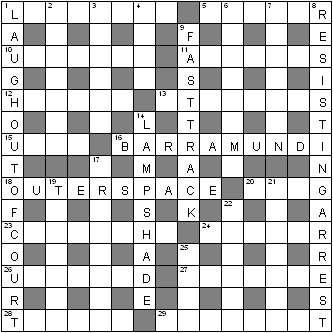 How To Put Words In A Crossword Grid ~ Crossword Unclued